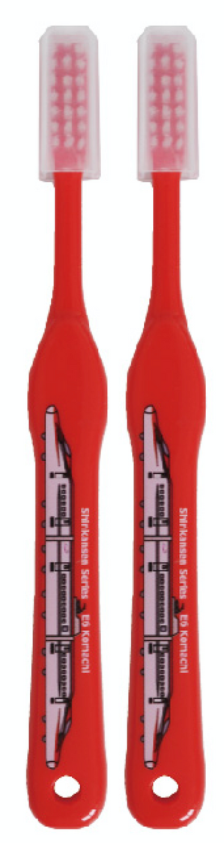 新幹線歯ブラシ2Pセット (ドクターイエロー,N700A,E5系,E6系,E7系,H5系) – ポポンデッタの鉄道グッズ